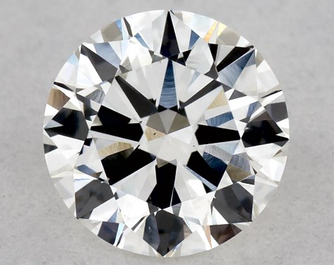 GIA 0.50 Carat H-VS2 Very Good Cut Round Diamond