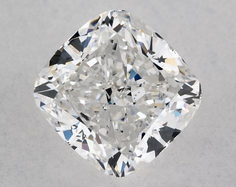 GIA 0.74 Carat F-VS2 Ideal Cut Cushion Modified Diamond