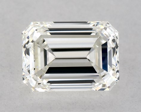 GIA 0.53 Carat I-IF Good Cut Emerald Diamond