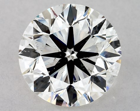 GIA 3.02 Carat J-SI2 Very Good Cut Round Diamond
