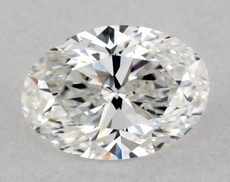 GIA 0.74 Carat F-VVS1 Ideal Cut Oval Diamond