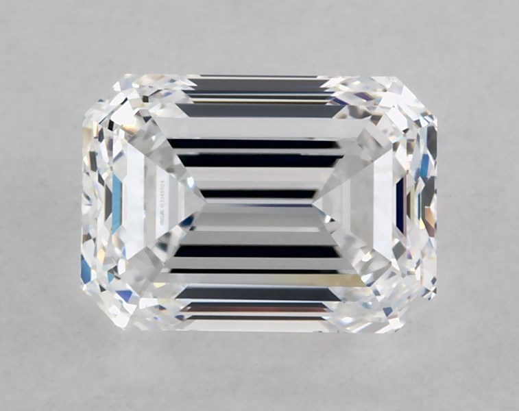 GIA 1.50 Carat D-VVS2 Very Good Cut Emerald Diamond