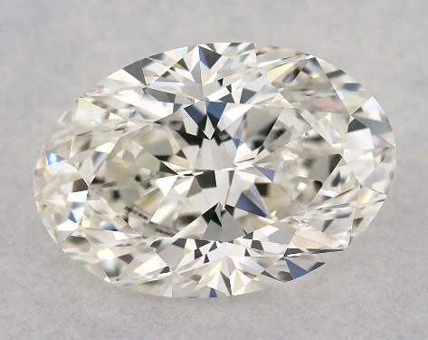 GIA 2.01 Carat H-VS2 Very Good Cut Oval Diamond