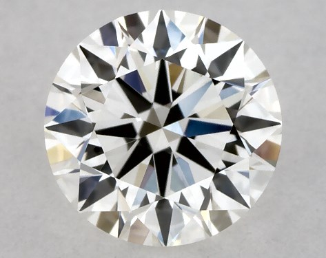 GIA 0.53 Carat H-VVS1 Excellent Cut Round Diamond