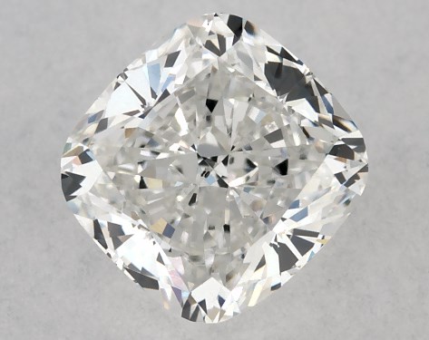 GIA 0.57 Carat F-VS2 Ideal Cut Cushion Modified Diamond