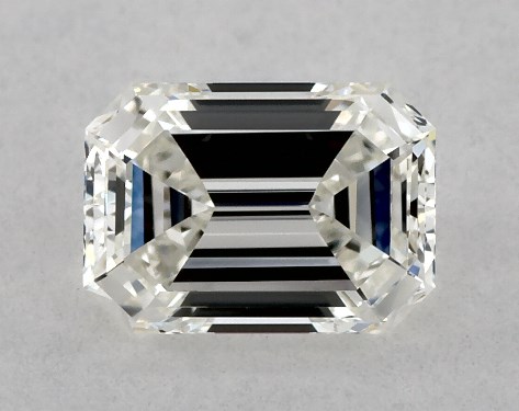 GIA 0.74 Carat H-IF Very Good Cut Emerald Diamond