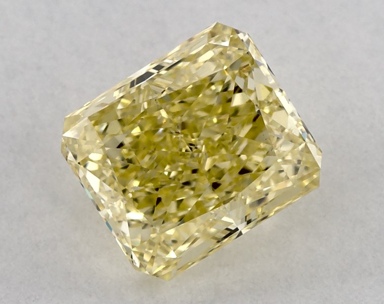 GIA 1.03 Carat Fancy Intense Yellow-SI1 Radiant Cut Diamond