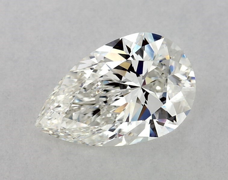 IGI 2.30 Carat F-VS1 Excellent Cut Pear Lab-Grown Diamond