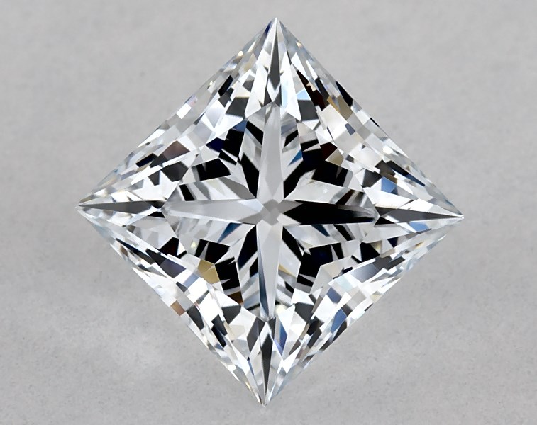 GCAL 2.04 Carat D-IF Ideal Cut Princess Lab-Grown Diamond