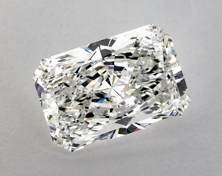 IGI 7.01 Carat F-VVS2 Ideal Cut Radiant Lab-Grown Diamond